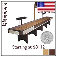 Shuffleboard Tables for Residential and Commercial use - Fast & Free ...